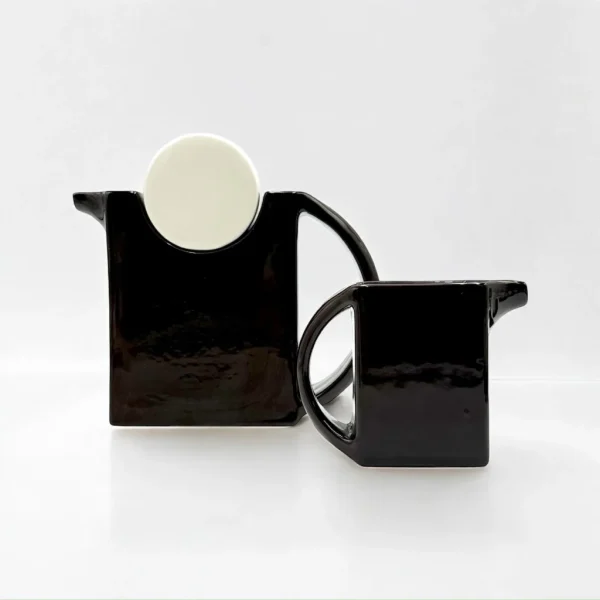 70s Coffee Set by Sele Arte Sculptural Ceramic Treasure