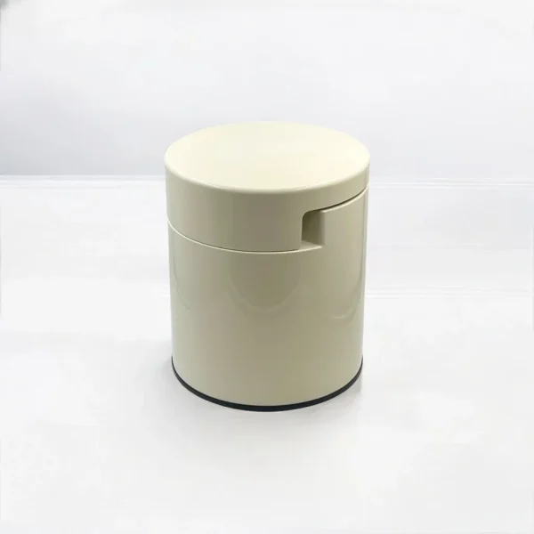 Minimalist 80s Storage Stool by Ilma – Rolle Model Made in Italy ...