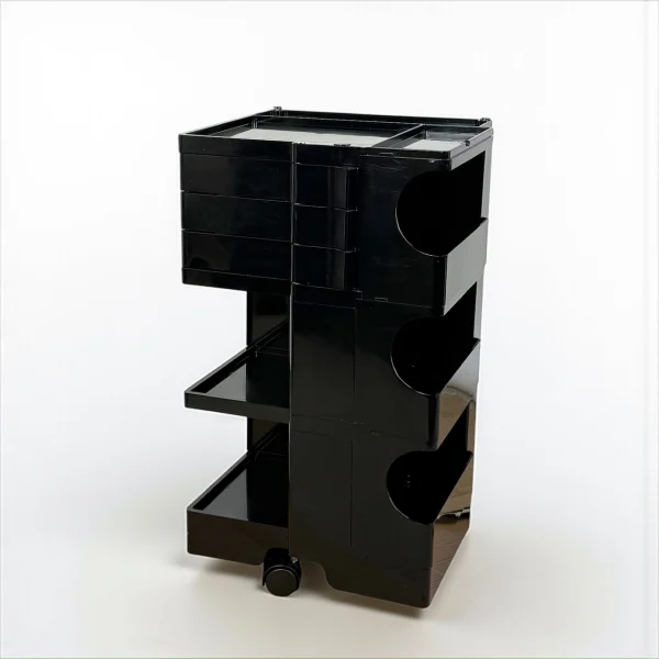 Black Joe Colombo Boby Trolley – 1970s Italian Design